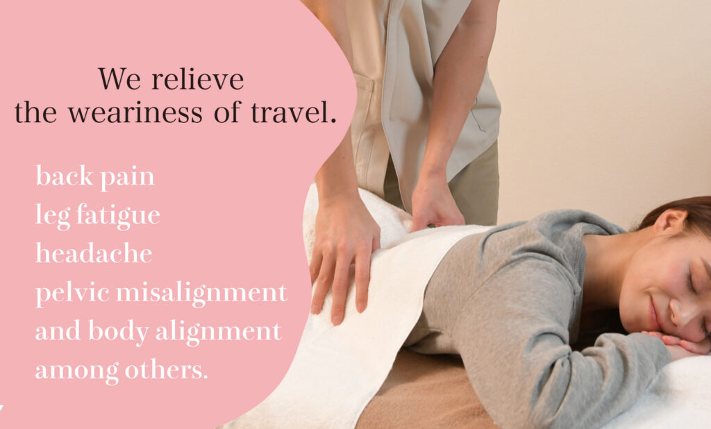 TRAIN CLINIC osaka massage english page | トレイン鍼灸マッサージ治療院